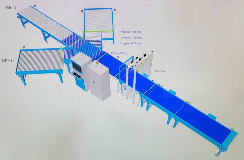 Dimension Weighing & Scanning (DWS) system for automation